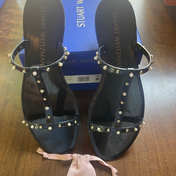 Stuart Weitzman | Shoes | Stuart Weitzman Pearl Stud Jelly | Poshmark